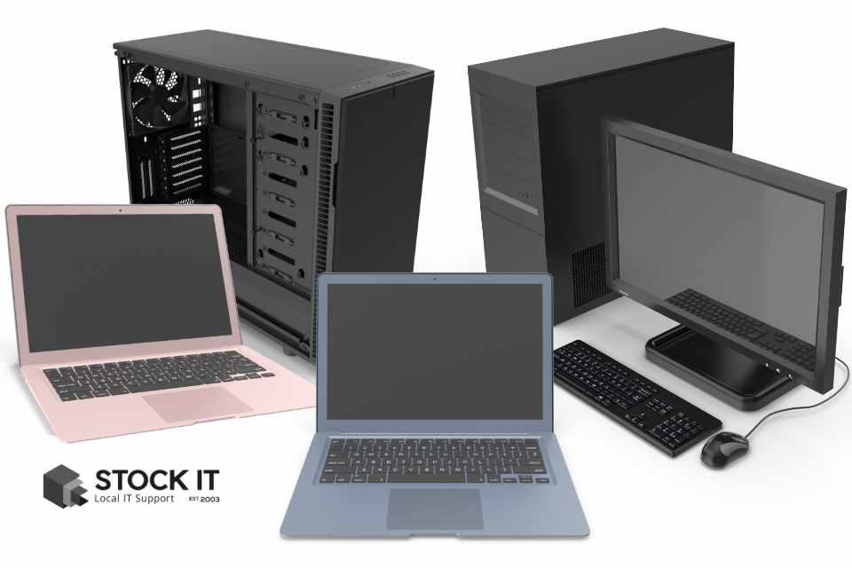 Need a new PC or new laptop? Call STOCK IT on 01633 665551 today